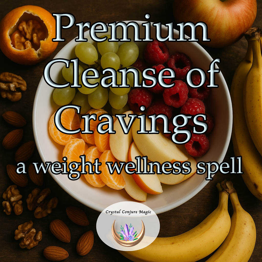 Premium Cleanse of Cravings Spell – CrystalConjureMagic